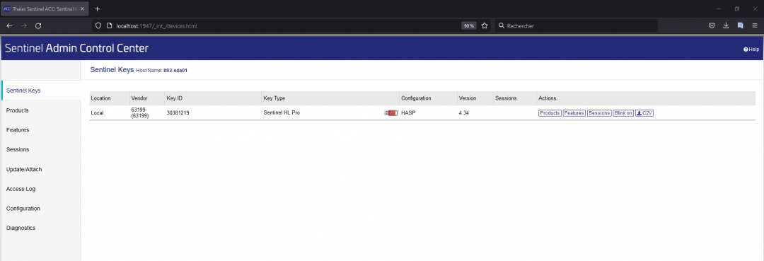 Sentinel key not found H0007 - TYPE EDIT